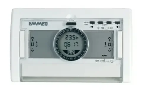 EMMETI, sobni termostat EMMETI, tedenski - skupina izdelkov | INSTAL.si