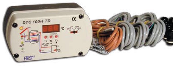 Diferenčni termostat Firšt DTC 100/4 TD | INSTAL.si